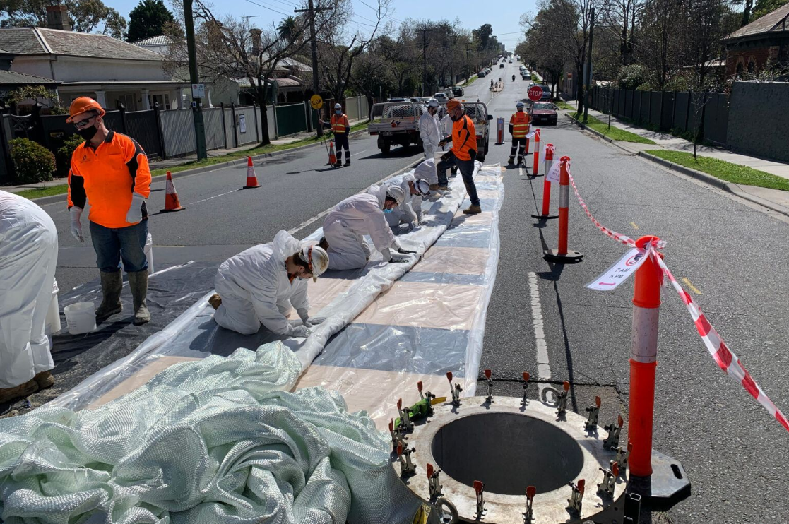 Hawthorn Main Sewer Rehabilitation - Abergeldie Complex Infrastructure